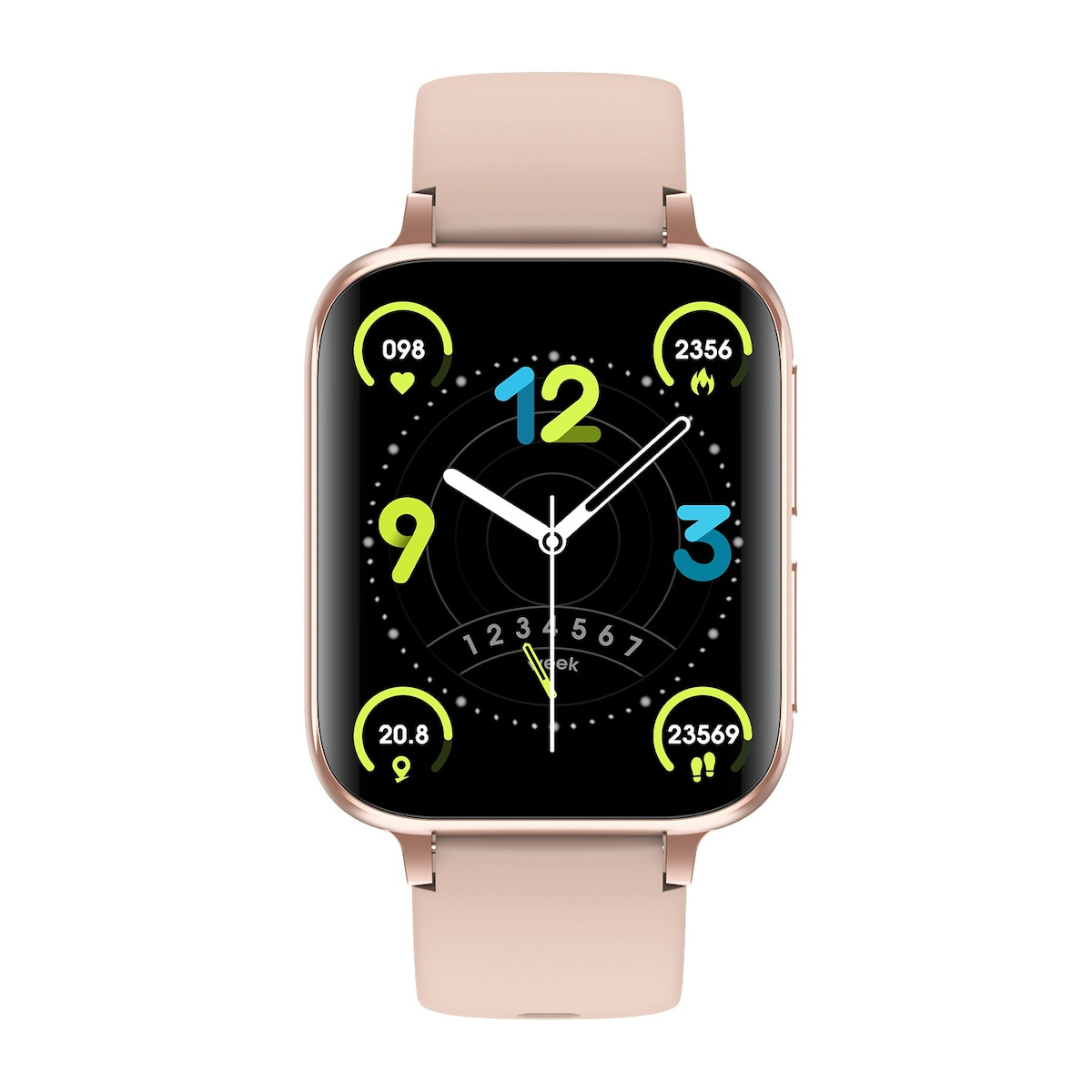 Slazenger SL.07.6417.5.04 Smartwatch με Παλμογράφο (Ροζ) | Skroutz.gr
