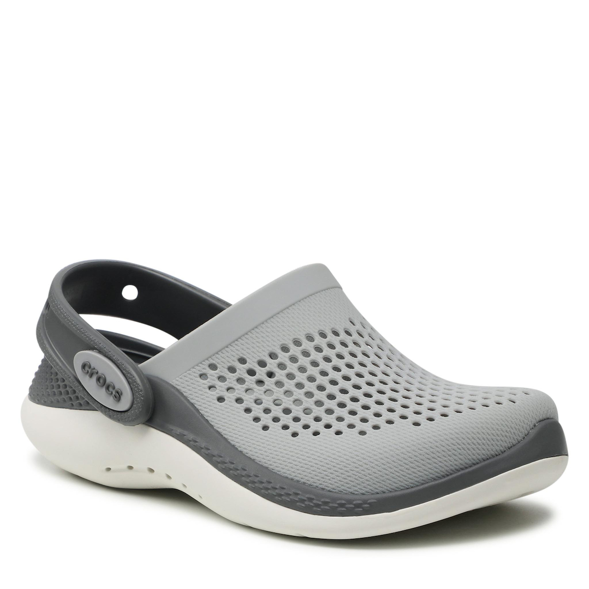 Crocs Παιδικά Ανατομικά Σαμπό Θαλάσσης 207021-0DT Γκρι | Skroutz.gr