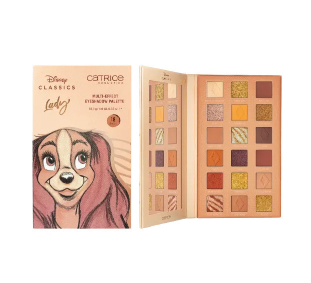 Catrice Cosmetics Disney Classics Lady Παλέτα με Σκιές Ματιών σε Στερεή