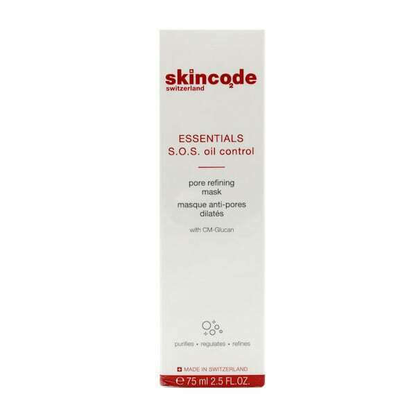 Skincode Essentials Sos Oil Control Μάσκα Προσώπου για Ενυδάτωση 75ml ...