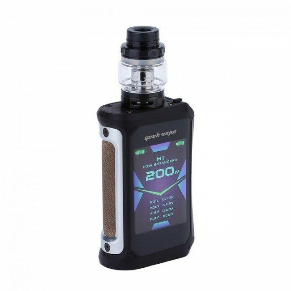 Geek Vape Subohm Tank Classic Silver Classic Silver Box Mod Kit 5ml ...