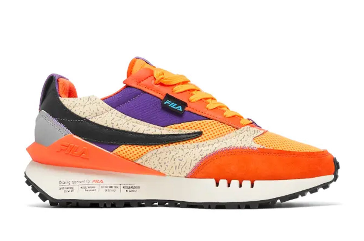 Fila Renno N Generation Ανδρικά Sneakers Πορτοκαλί 1RM01970-856 ...