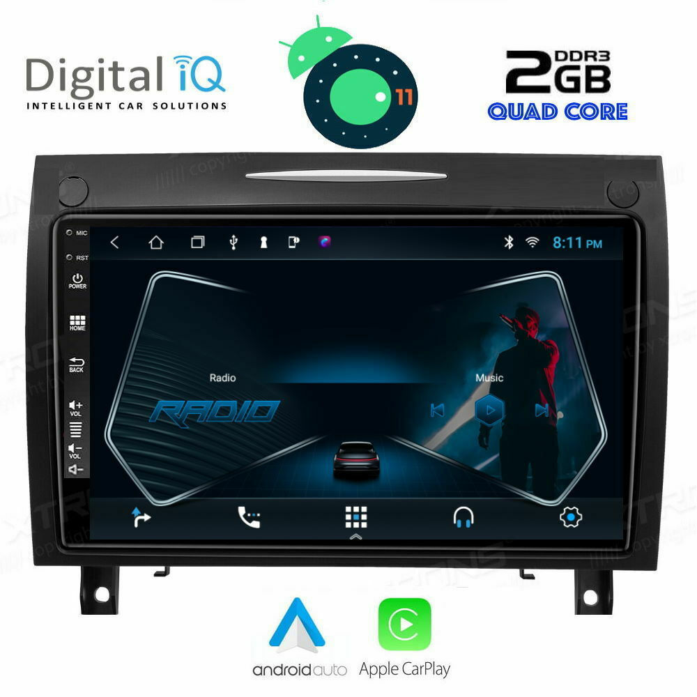 Digital IQ Ηχοσύστημα Αυτοκινήτου για Mercedes Benz SLK R171 2004-2010 ...