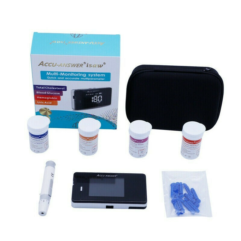 Accu Answer Multi-Monitoring System Μετρητής Σακχάρου Χοληστερόλης ...