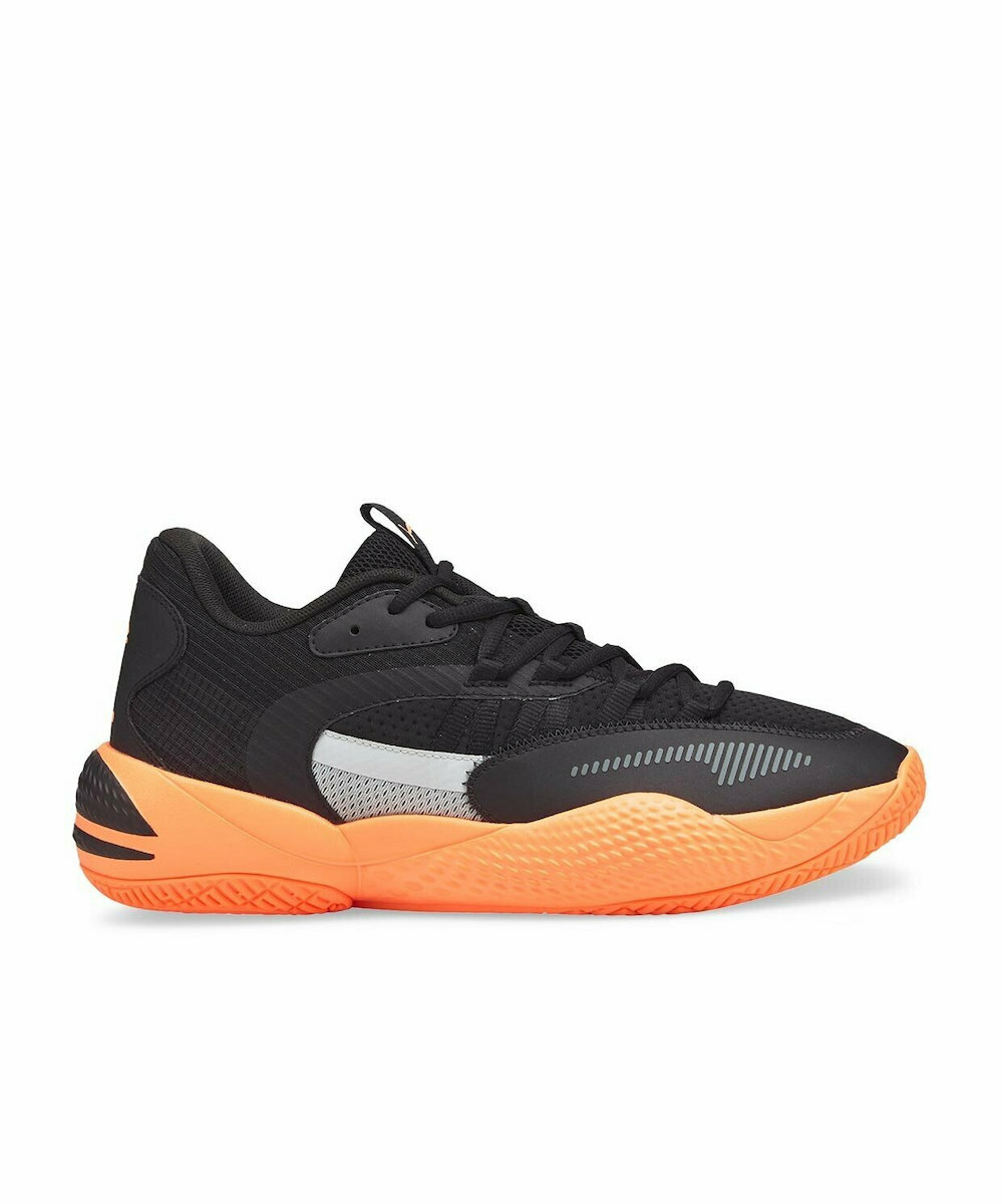 Puma Court Rider 2.0 376646-01 Χαμηλά Μπασκετικά Παπούτσια Black / Neon ...