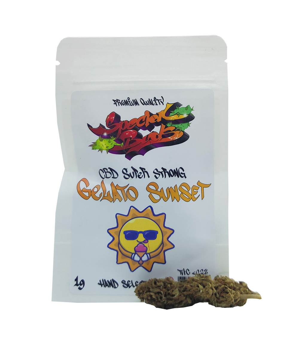 Health & Cannabis CBD Super Strong Gelato Sunset Ανθός Κάνναβης 1gr ...