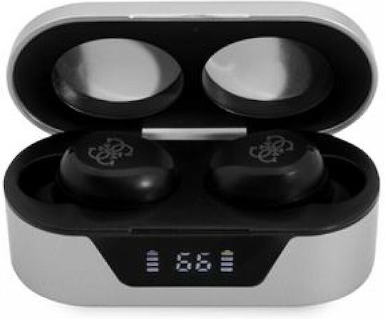 Guess Classic Logo In-ear Bluetooth Handsfree Ακουστικά με Θήκη ...