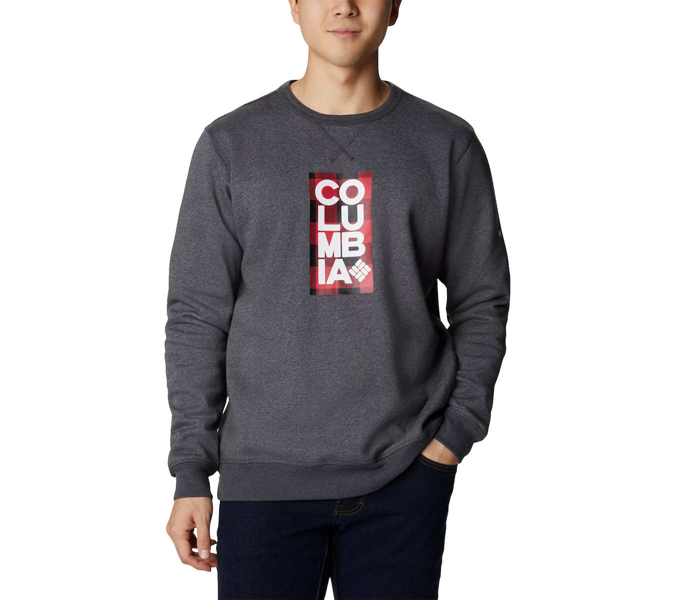 Columbia Ανδρικό Φούτερ Γκρι AM0358-013 | Skroutz.gr