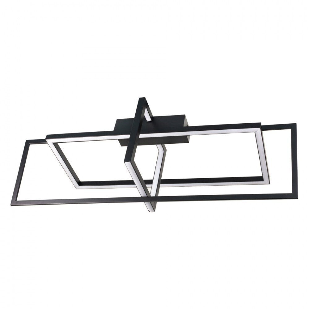 Inlight Μοντέρνα Μεταλλική Πλαφονιέρα Οροφής με Ενσωματωμένο LED σε ...