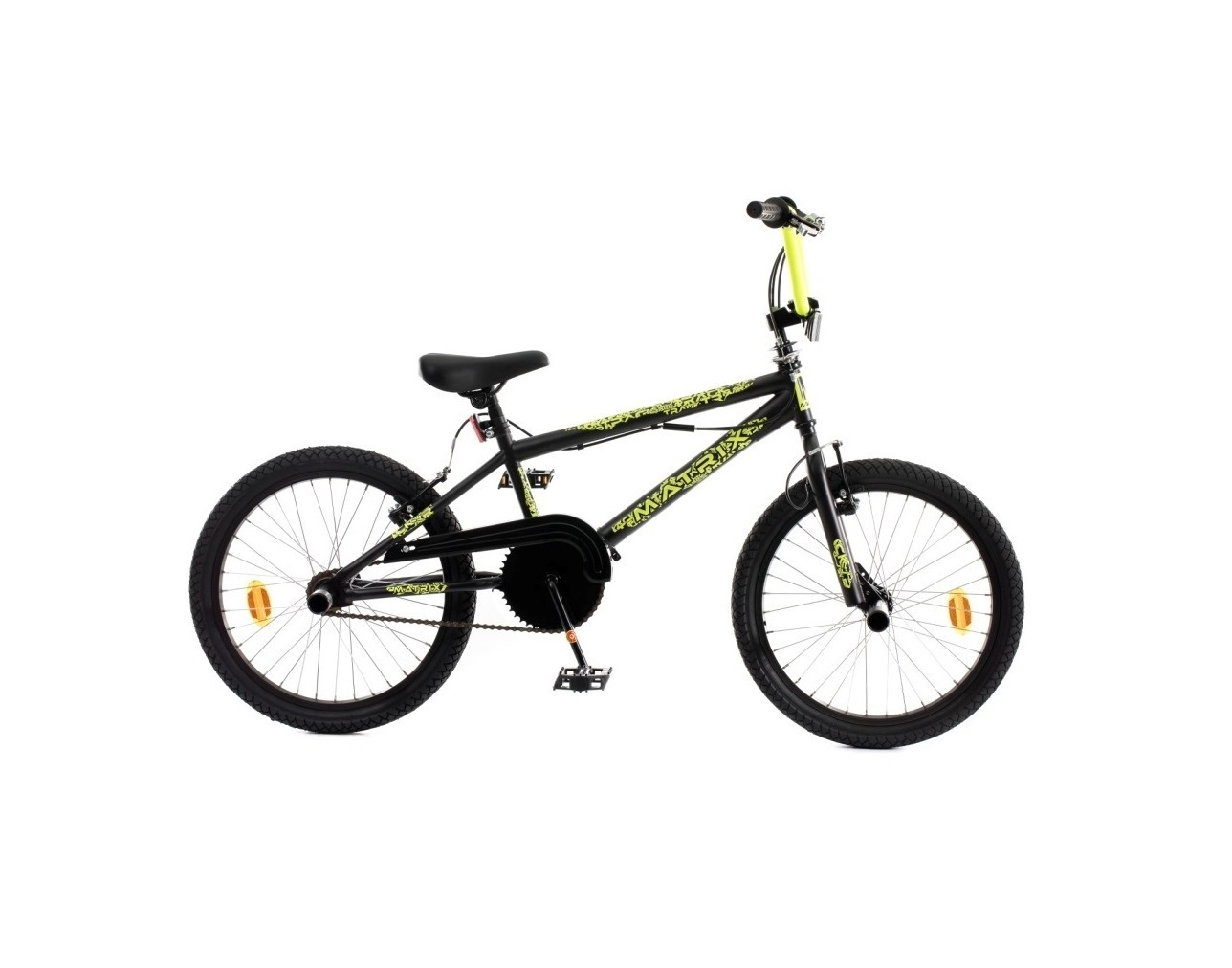 Matrix Track Freestyle 20" 2022 Μαύρο Ποδήλατο BMX χωρίς Ταχύτητες ...