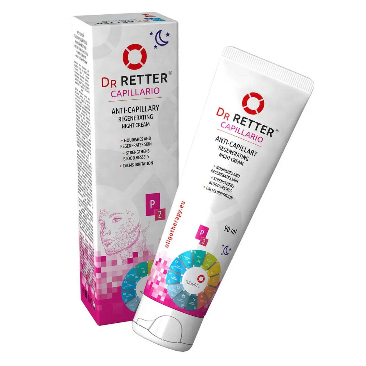 Dr Retter Capillario Ενυδατική Κρέμα Προσώπου Νυκτός για Ευαίσθητες ...