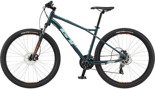 GT Aggressor Expert 29" 2022 Πράσινο Mountain Bike με 24 Ταχύτητες και ...