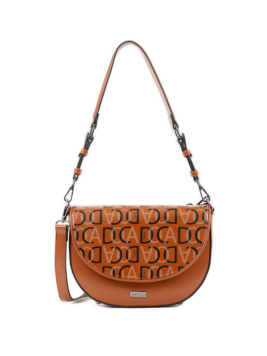 Doca Γυναικεία Flap Bag Χιαστί Ταμπά 18904 | Skroutz.gr