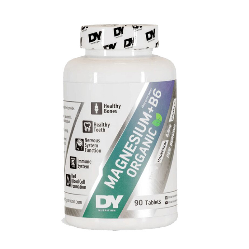 Dorian Yates Magnesium + B6 Organic Κατάλληλο για παιδιά με Βιταμίνη B6 ...