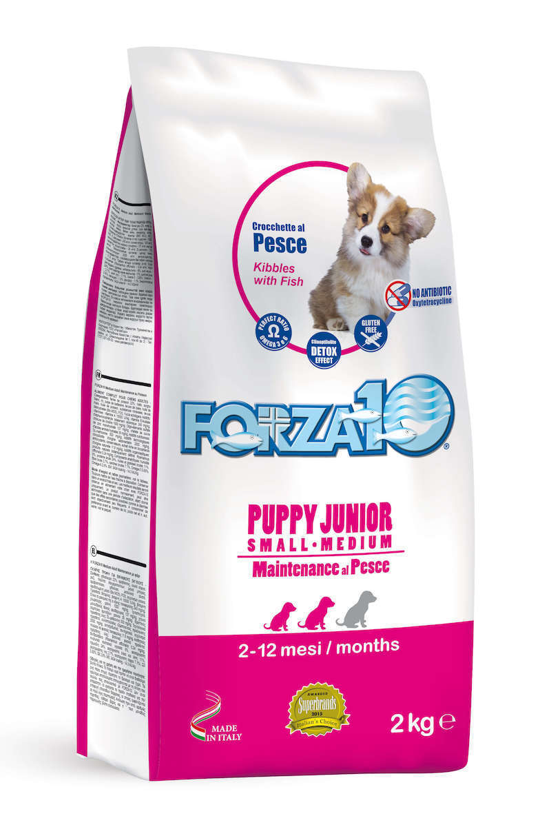 Forza10 Puppy Junior Maintenance 2kg Ξηρά Τροφή για Κουτάβια Μικρόσωμων & Μεσαίων Φυλών με Ψάρια ...