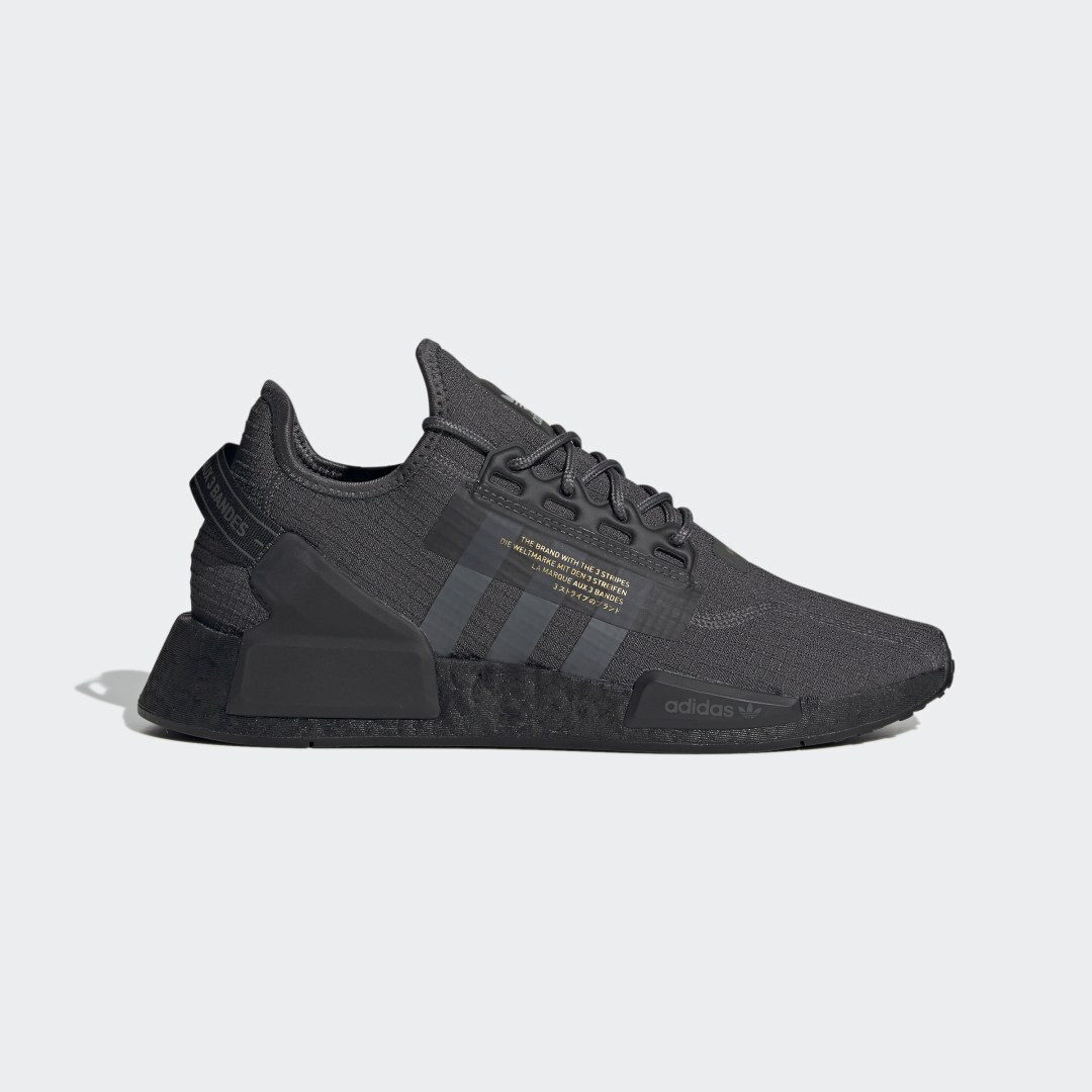 Adidas NMD_R1.V2 Ανδρικά Sneakers Grey Six / Core Black / Gold Metallic ...