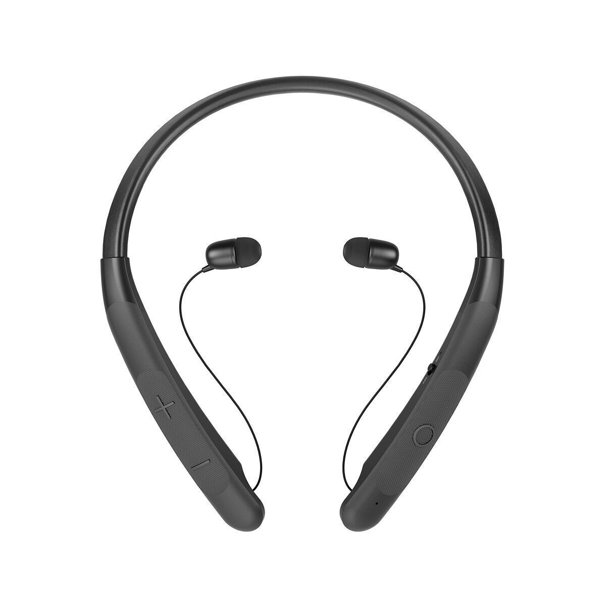 LG Tone NP3 In-ear Bluetooth Handsfree Ακουστικά με Θήκη Φόρτισης Μαύρα ...