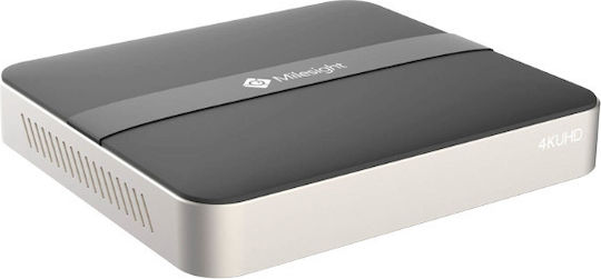 Milesight Καταγραφικό NVR 4 Καναλιών με Ανάλυση 4K MS-N1004-UPC | Skroutz.gr