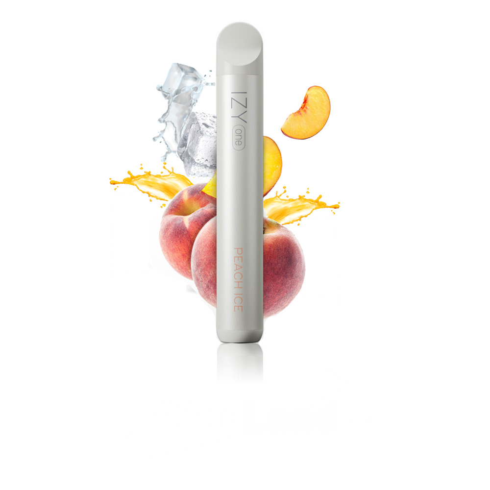 Izy Vape One Peach Ice Disposable Pen Kit 2ml με Ενσωματωμένη Μπαταρία ...