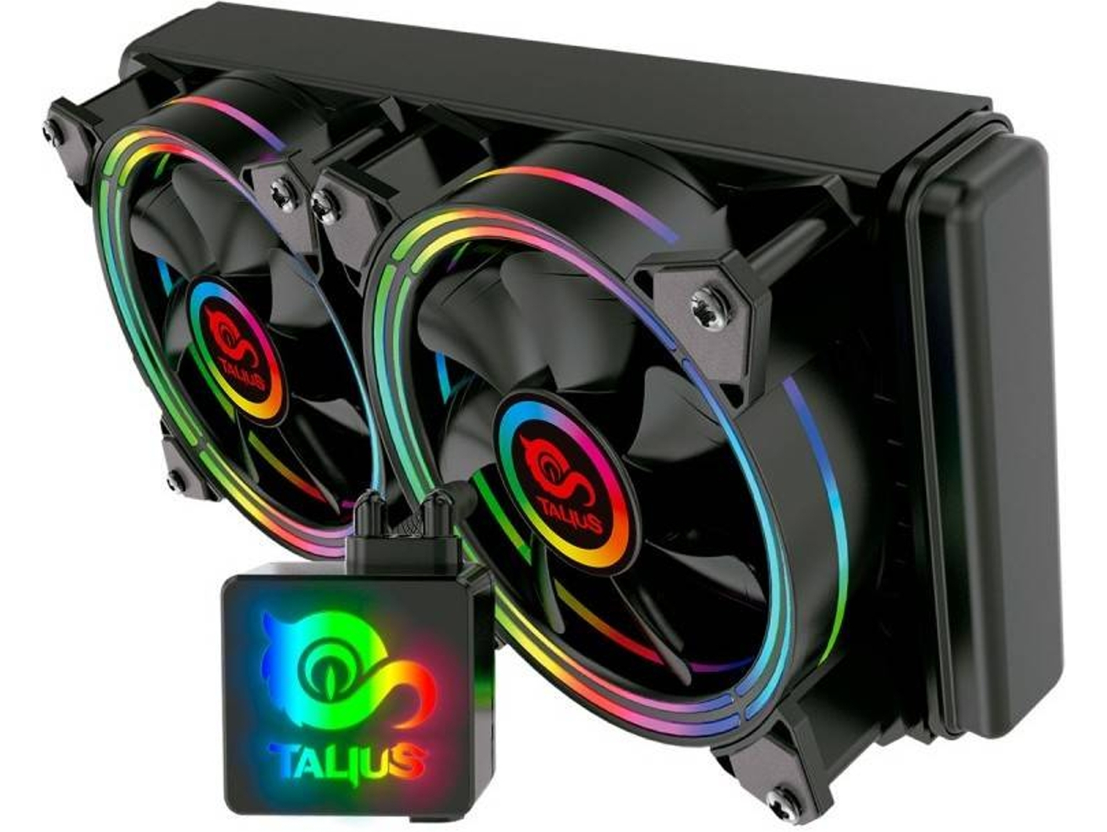 Talius Skadi Υδρόψυξη Επεξεργαστή Διπλού Ανεμιστήρα 120mm για Socket ...