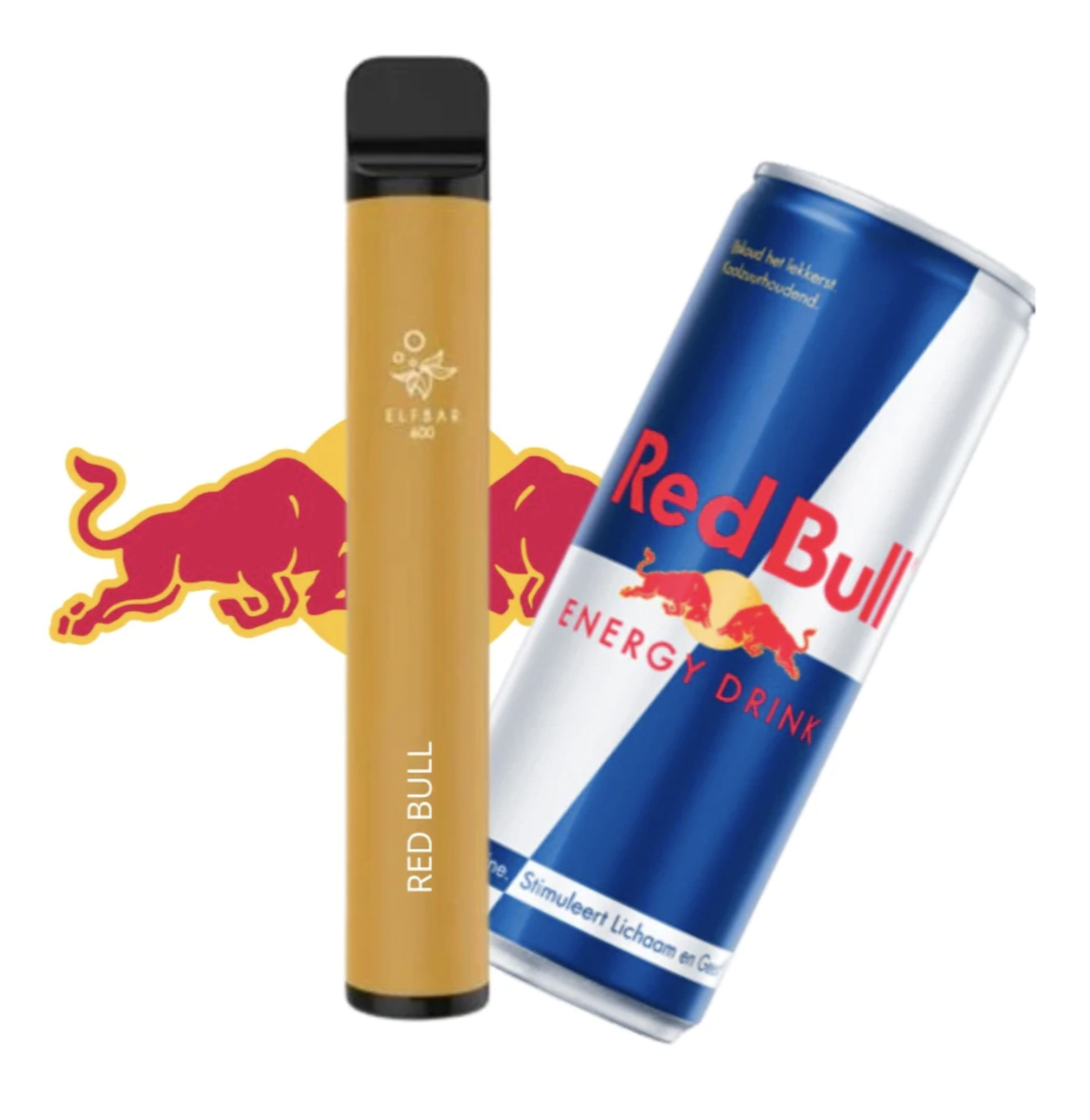 Elf Bar Red Bull Disposable Pod Kit 4.8ml με Ενσωματωμένη Μπαταρία 2% ...