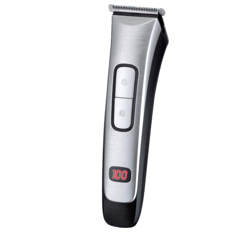 Kemei KM-236 Επαναφορτιζόμενη Κουρευτική Μηχανή Ασημί | Skroutz.gr