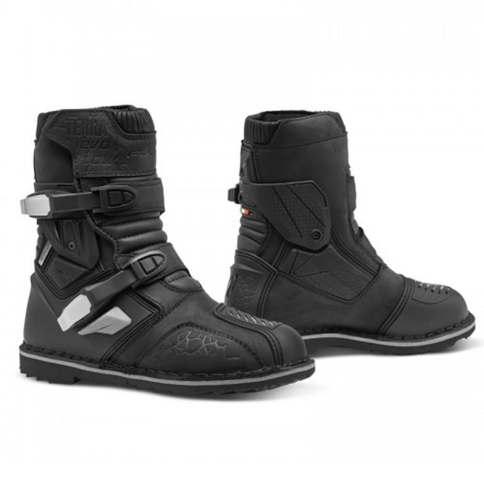 Forma Terra Evo Low Dry Ανδρικές Μπότες Motocross Δερμάτινες Αδιάβροχες Μαύρες DIA000TER21 ...