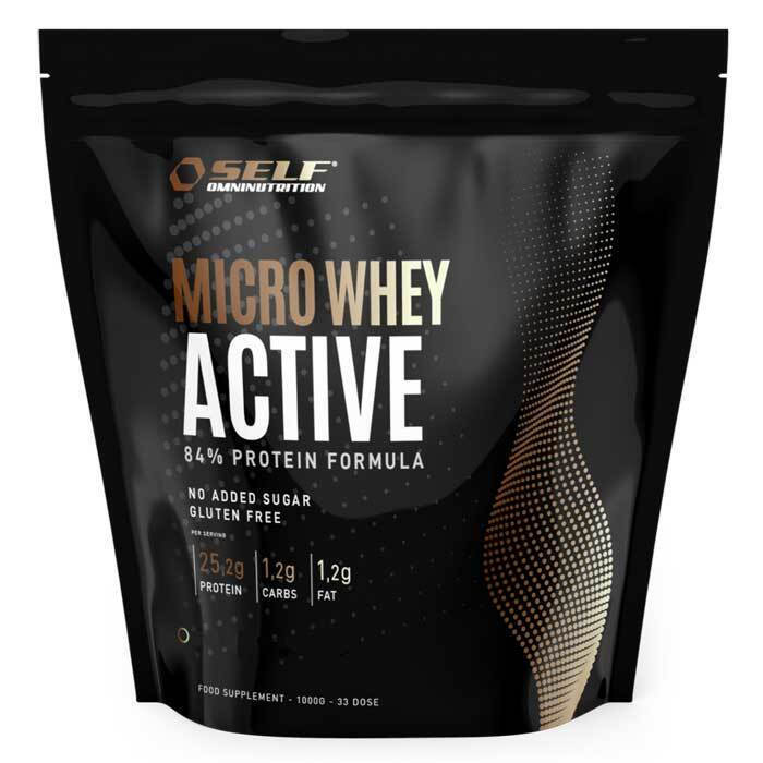 Self Omninutrition Micro Whey Active Pouch Πρωτεΐνη Ορού Γάλακτος Χωρίς ...