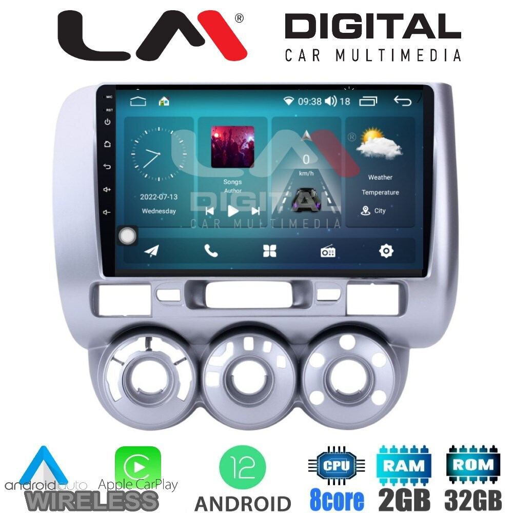LM Digital Ηχοσύστημα Αυτοκινήτου για Honda Jazz 2002-2008 (Bluetooth ...
