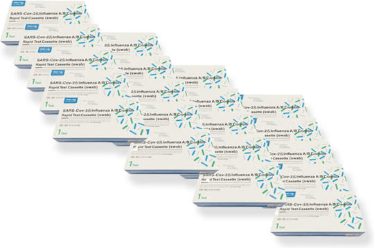 Realy SARS-Cov2 & Influenza A/B Combo Rapid Test Cassete Διαγνωστικό ...