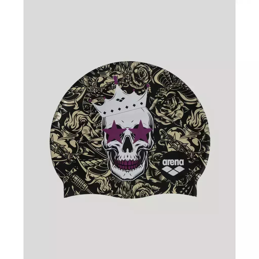 Arena Print 2 1E368-221 Σκουφάκι Κολύμβησης Ενηλίκων από Σιλικόνη ...