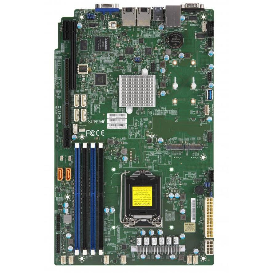 Supermicro X11SCW-F C246 Motherboard Micro ATX με Intel 1151 Socket ...