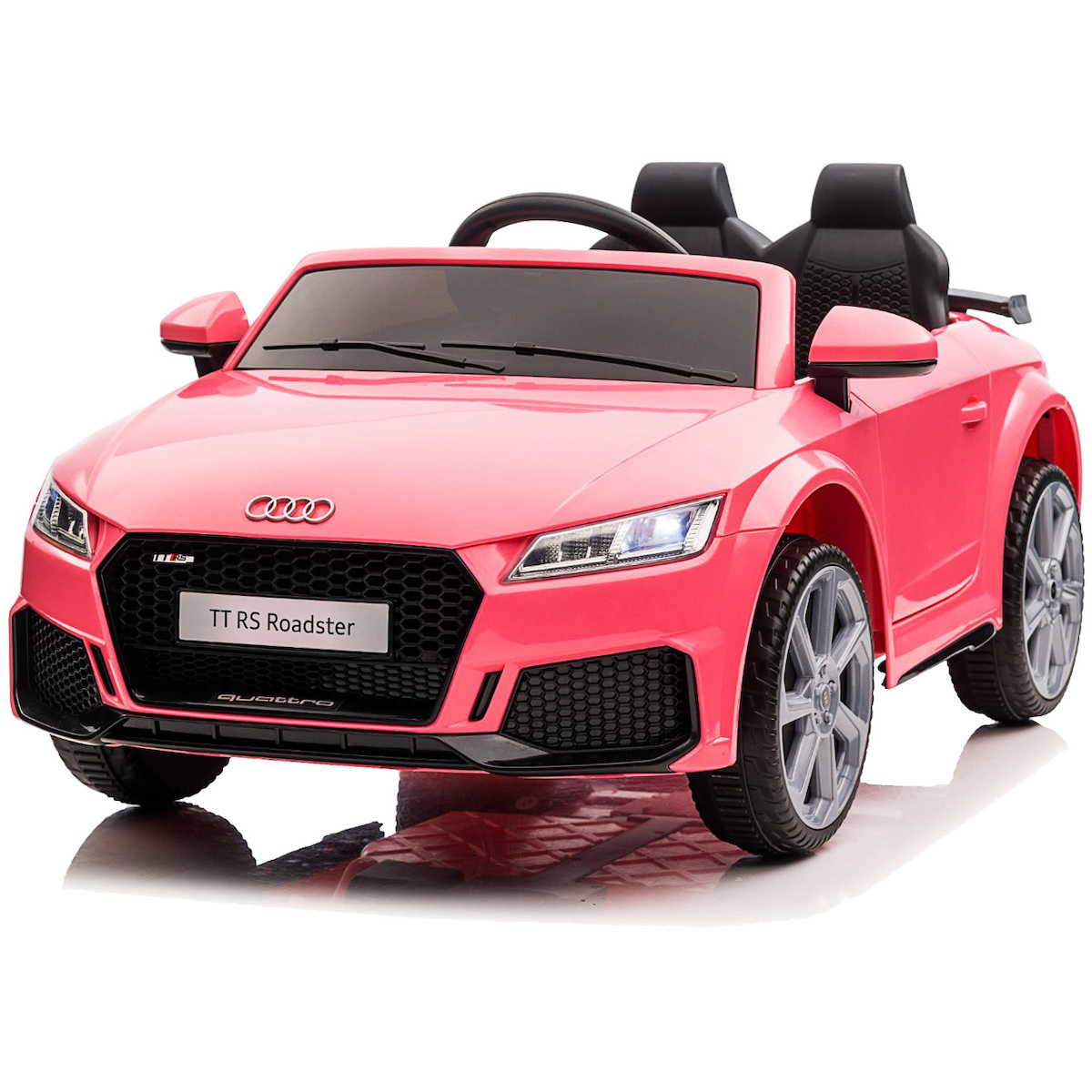 Audi TTRS Kids Electric Car Two Seater with Remote Control Licensed 12 ...