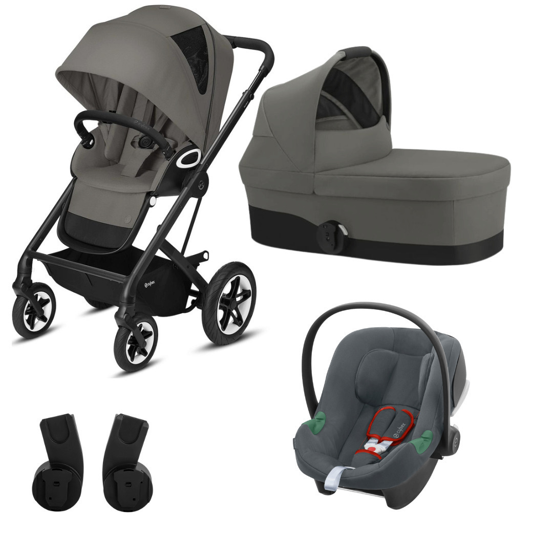 Cybex Πολυκαρότσι Talos S Lux 3 in 1 Soho Grey 521004897 | Skroutz.gr