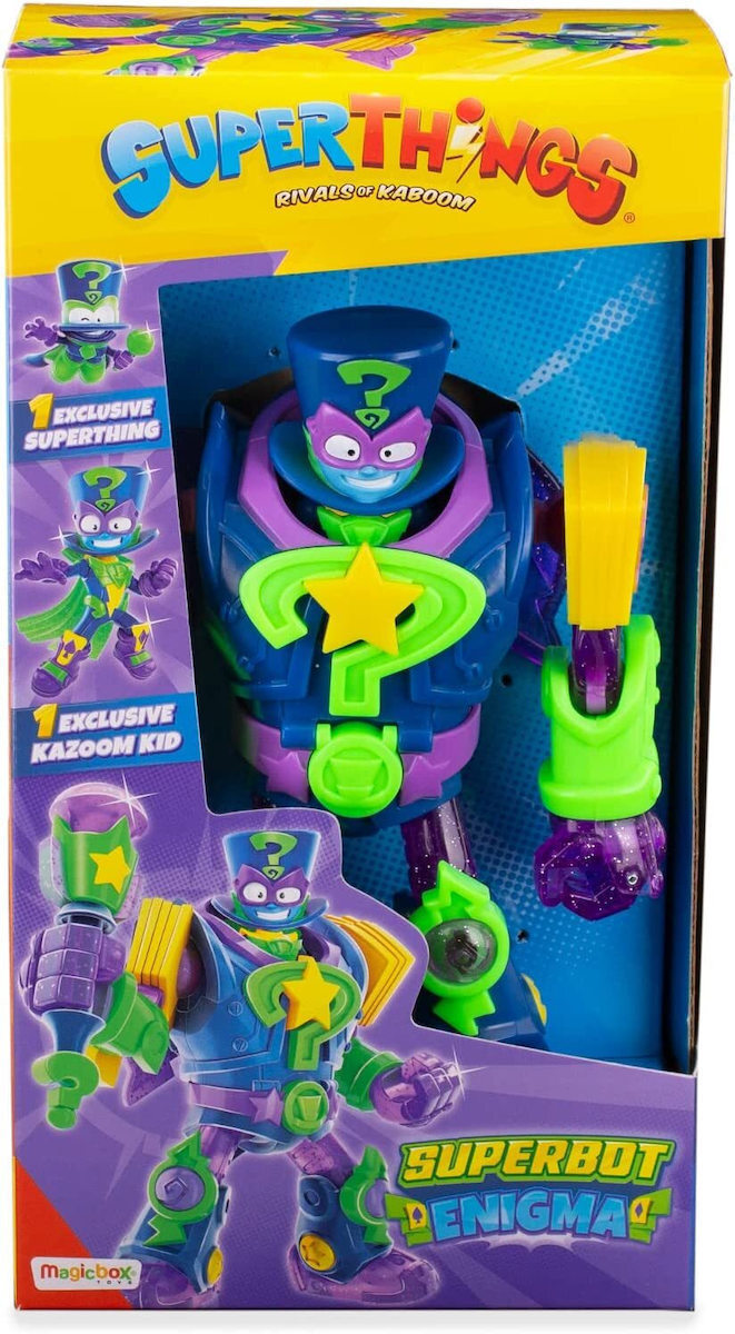 SuperZings - Superbot Enigma 60141000 για 3+ Ετών 16εκ. | Skroutz.gr