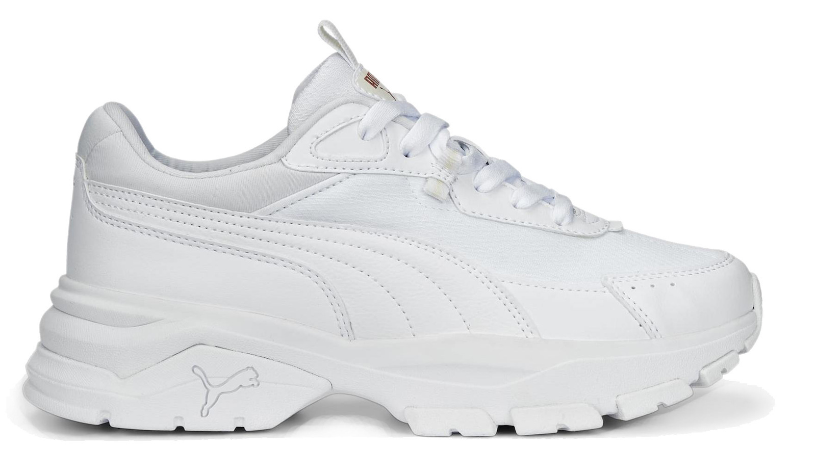 Puma Cassia Via Γυναικεία Chunky Sneakers Λευκά 389223-01 | Skroutz.gr