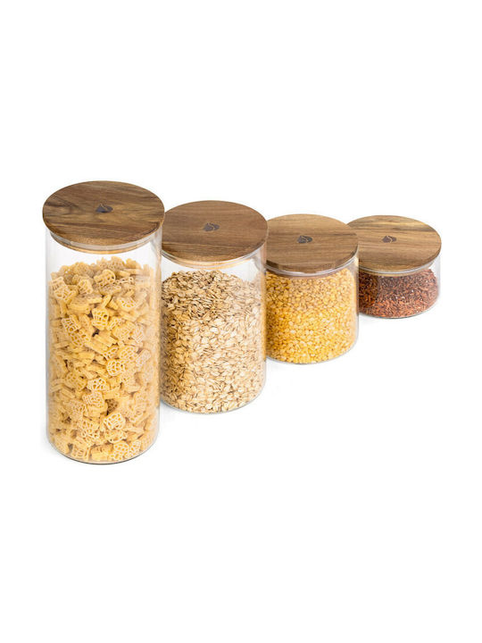 Navaris Βάζο Γενικής Χρήσης με Αεροστεγές Καπάκι Γυάλινο 53084.01.04 ...