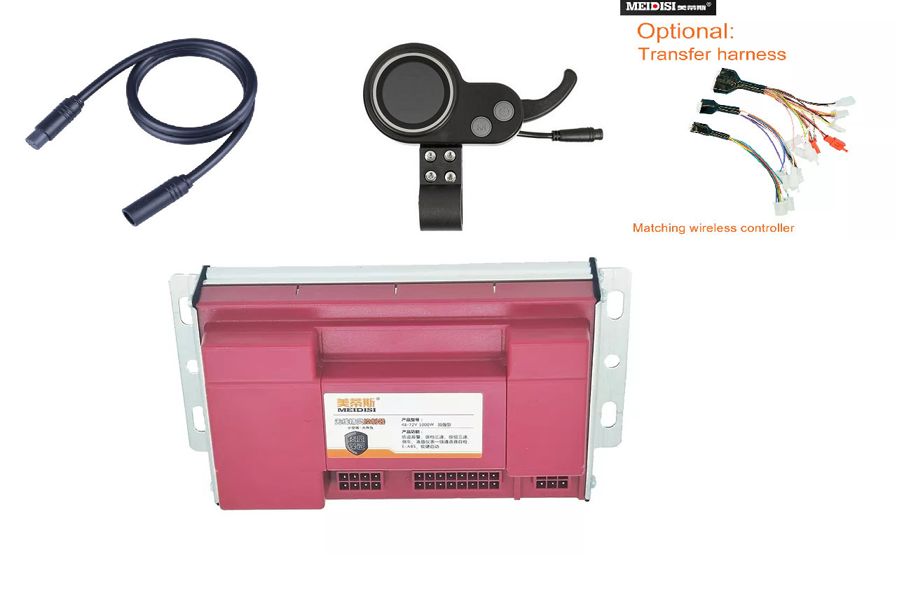 Meidisi FOC Motor Controller & Display MID48/60V800W30A 48V/52V/60V ...