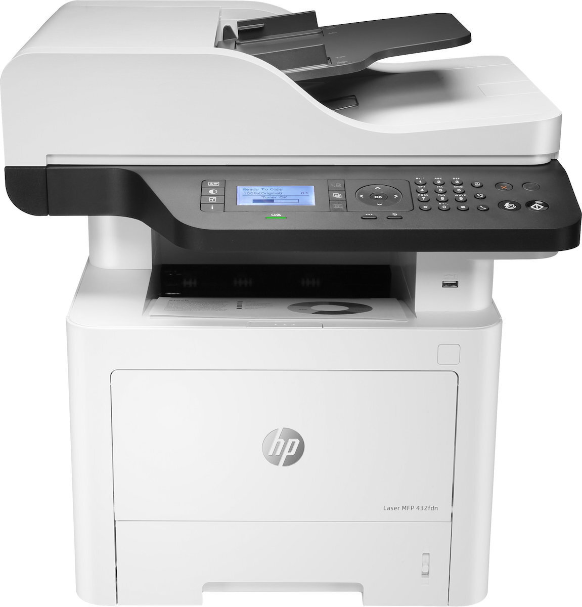 HP Laserjet MFP 432fdn Ασπρόμαυρο Φωτοτυπικό με Αυτόματο Τροφοδότη ...