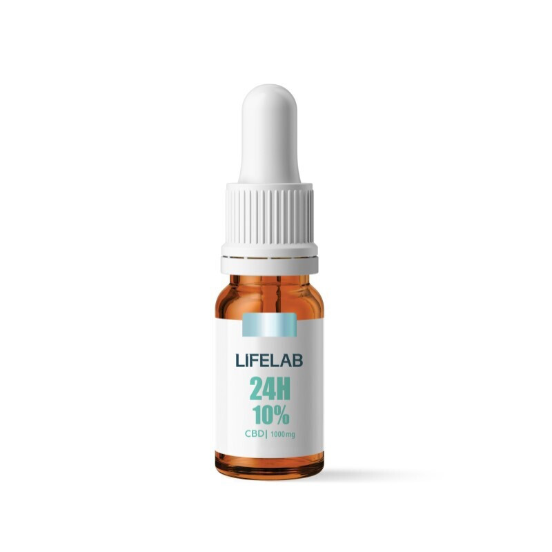 Lifelab 24h Συμπλήρωμα Κάνναβης σε Σταγόνες 1000mg με 10% CBD με Γεύση Citrus 10ml | Skroutz.gr