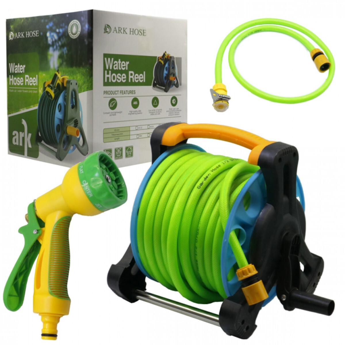 Ανέμη Ποτίσματος με Λάστιχο 20m 1/2" Ark Hose 135690 | Skroutz.gr