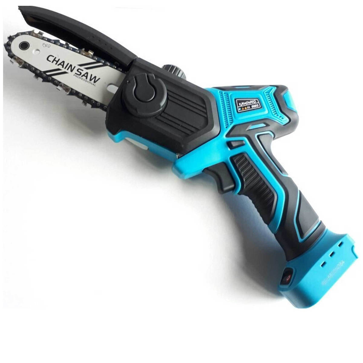 Κλαδευτικό Αλυσοπρίονο Μπαταρίας 16.8V 0.900kg με Λάμα 12cm KMX-5803 ...