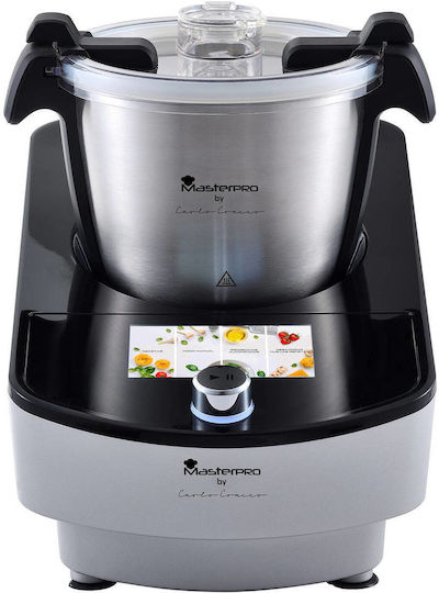 MasterPro BGMPBGMP-9140 Πολυμάγειρας 1000W με Χωρητικότητα 3.5lt Ασημί ...