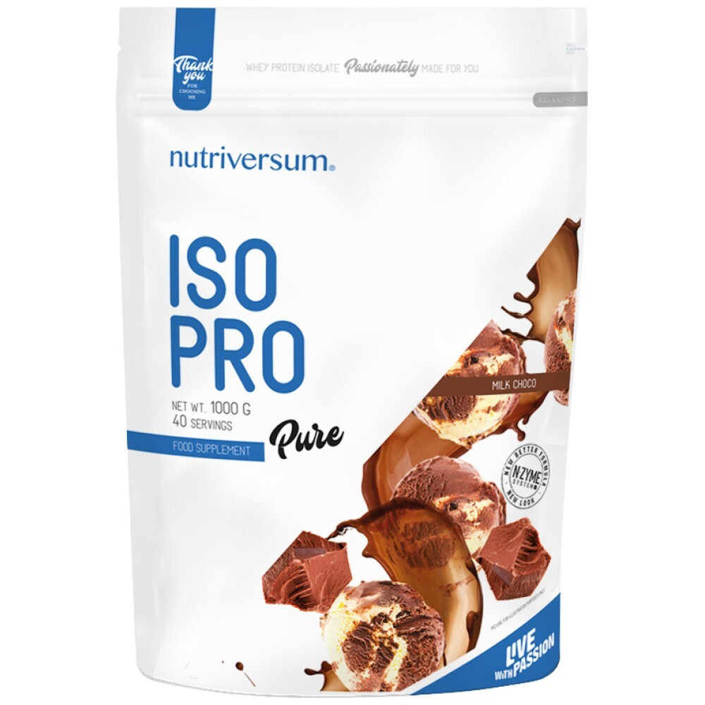 Nutriversum Iso Pro Pure Πρωτεΐνη Ορού Γάλακτος Χωρίς Γλουτένη με Γεύση ... Nutriversum Iso Pro Pure Πρωτεΐνη Ορού Γάλακτος Χωρίς Γλουτένη με Γεύση ...