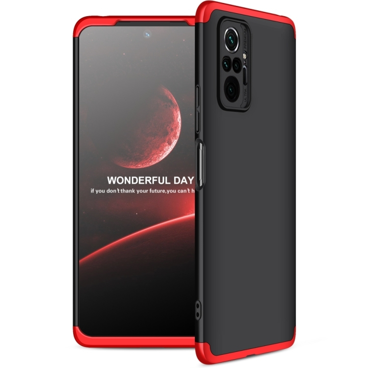 GKK 360 Πλαστικό / Σιλικόνης Black / Red (Redmi Note 10 Pro) | Skroutz.gr