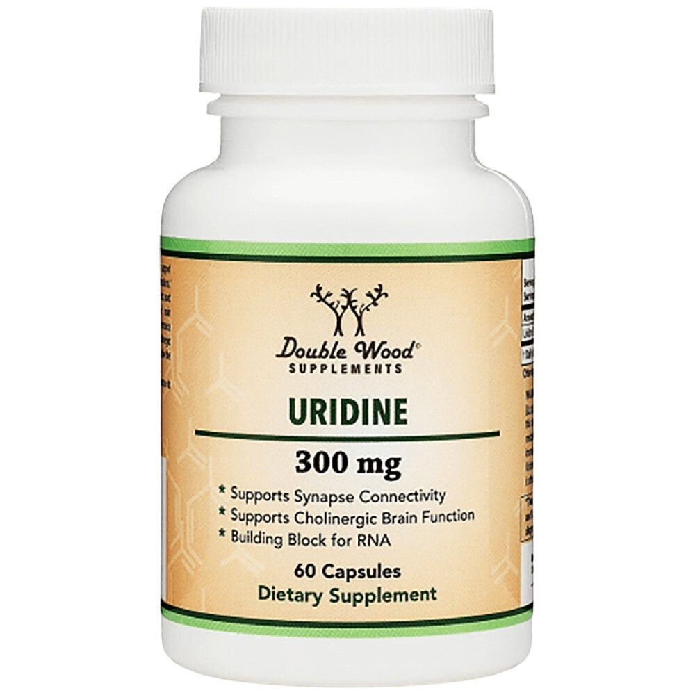 Double Wood Uridine 300mg Συμπλήρωμα για την Μνήμη 60 κάψουλες | Skroutz.gr