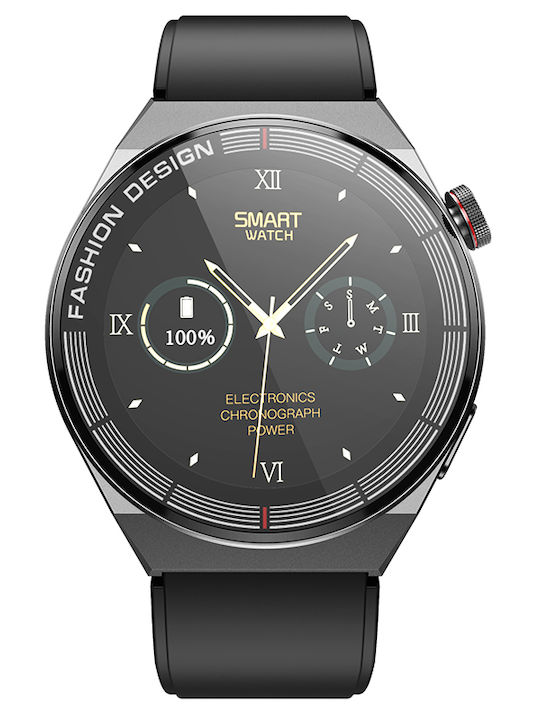 Borofone BD2 Smartwatch με Παλμογράφο (Μαύρο) | Skroutz.gr