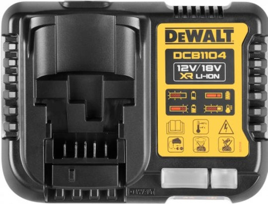 Dewalt Φορτιστής Μπαταριών Εργαλείου 18V Λιθίου DCB1104 | Skroutz.gr