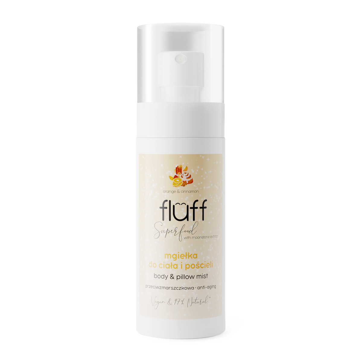 Fluff Body & Pillow Mist Spray Orange & Cinnamon 100ml | Skroutz.gr