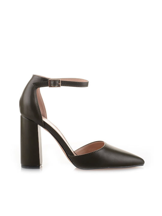 Famous Shoes VB22313 Μυτερές Γόβες Verde | Skroutz.gr